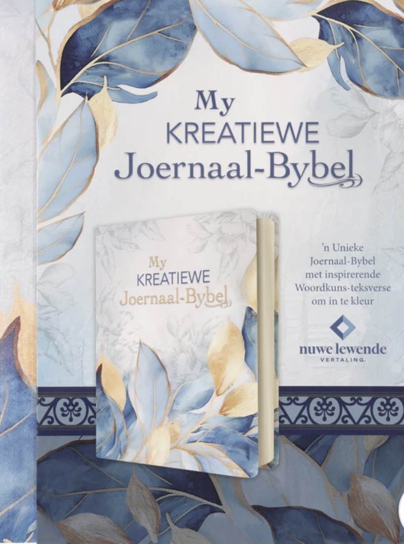 NLV Goue Blare Kunsleer My Kreatiewe Joernaal-Bybel – Oh So Thankful